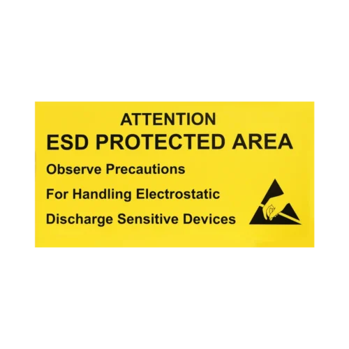 ESD Protected Area Sign | Rigid Foamex Board | Antistat UK