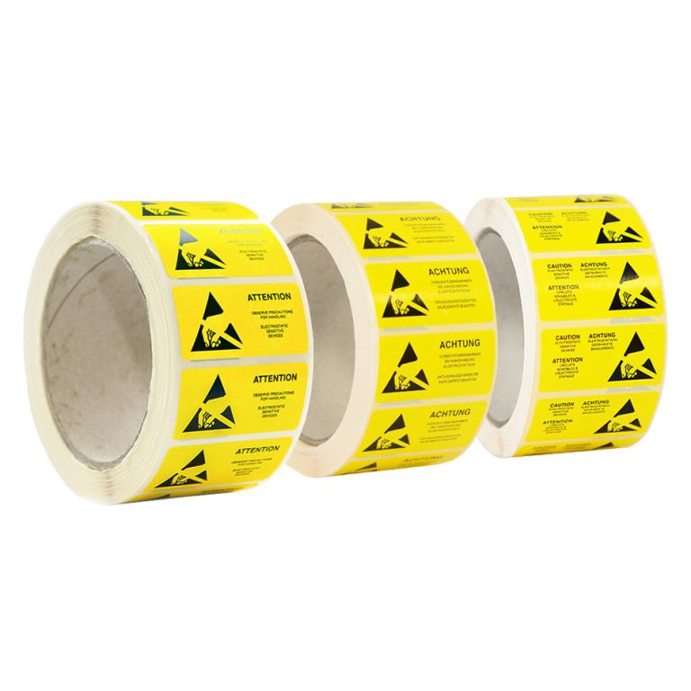 ESD Warning Labels and Stickers for Static Safety | Antistat